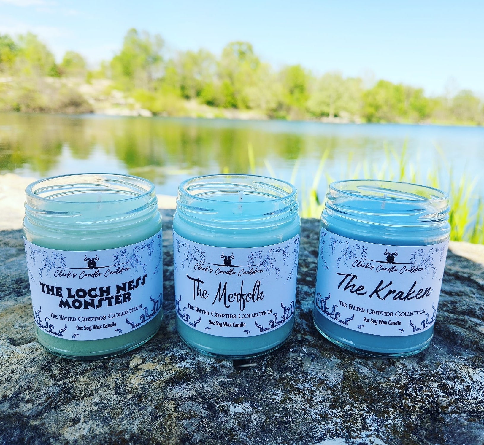 The Water Cryptids Collection – Clark's Candle Cauldron